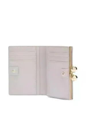 Furla Dots Printed Clasp Wallet - Neutrals