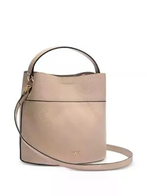 Furla Amelia Leather Bucket Bag - Neutrals