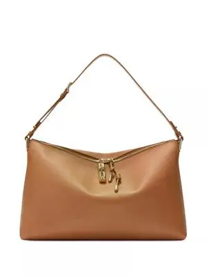 Furla Charm Zip Shoulder Bag - Brown