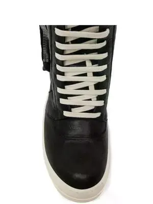Rick Owens Cargo Geobasket Boots - Black