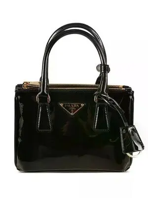Prada Galleria Mini Top Handle Bag - Black