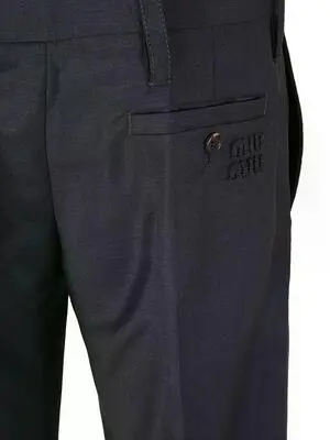 Miu Miu Embroidered Trousers