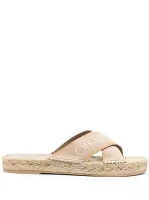 Off-White Bookish Criss-cross Espadrilles
