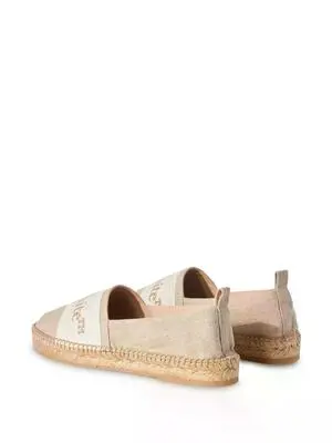 Off-White Bookish Canvas Espadrilles