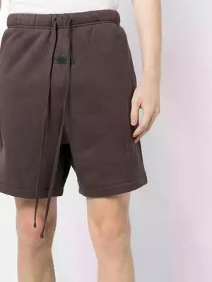 Fear Of God Logo-patch Track Shorts