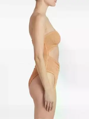 PARAMIDONNA Rene Cut-out Swimsuit - Orange