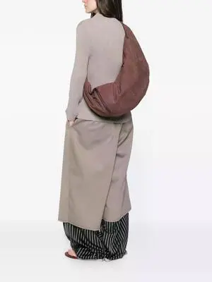 AUTENTICA 504 Knot Zip Leather Bag
