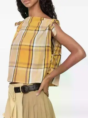 Sea Copeland Plaid Top