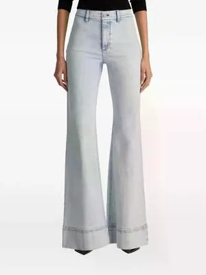 Alice + Olivia Wide-leg Jeans - Blue