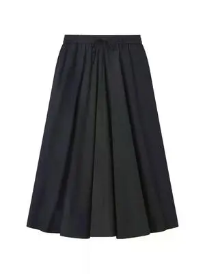 A.L.C. Remy Elasticated-waist Midi Skirt - Blue