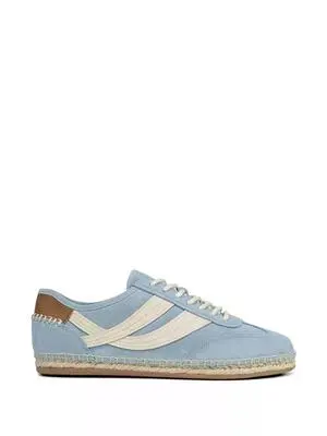 Vince Lace-up Espadrille Sneakers - Blue