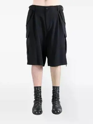 Yohji Yamamoto Pleated Cargo Shorts