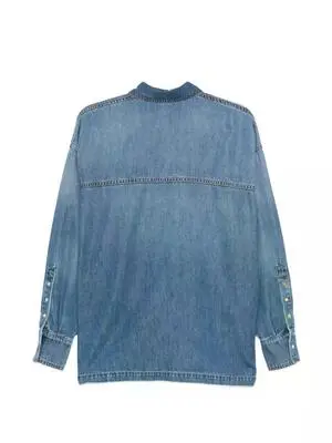 DARKPARK Pocket Denim Shirt - Blue