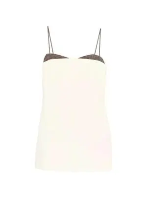 ENTIRE STUDIOS Adjustable-strap Panel Mini Dress