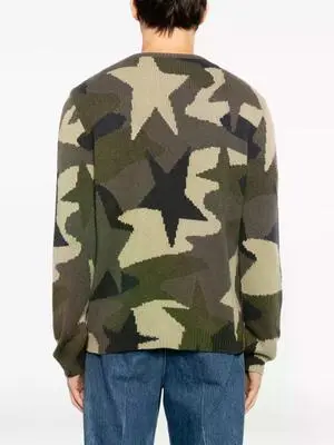 Valentino Garavani Camouflage Knit Sweater