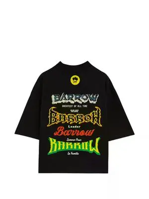 BARROW Printed Boxy T-shirt