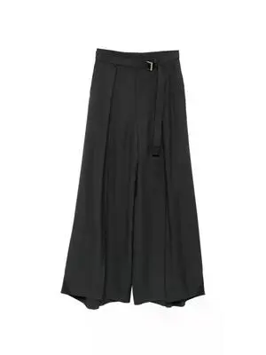 Sacai Belted Pleated Trousers