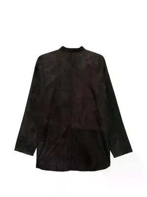 CHRISTIAN PEAU Floral-patterned Pocket Shirt