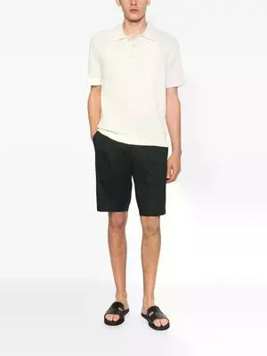 PT TORINO Pleated Shorts - Blue