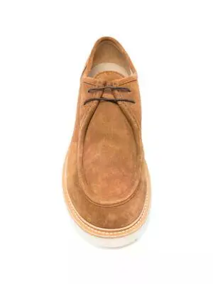 Eleventy Paraboot Suede Derby Shoes