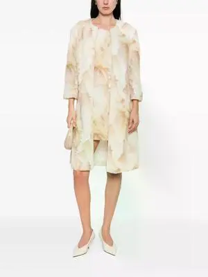 DE SANTIS Sequin-embellished Coat