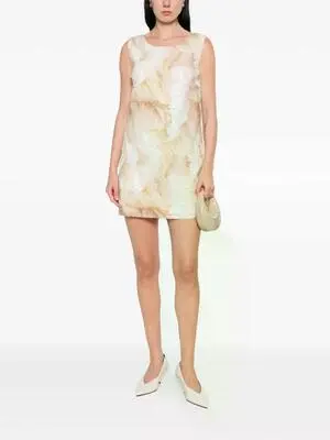 DE SANTIS Sequin Embellished Mini Dress