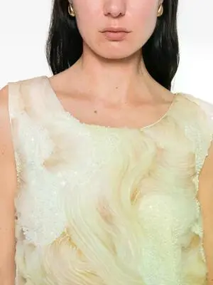DE SANTIS Sequin Embellished Mini Dress