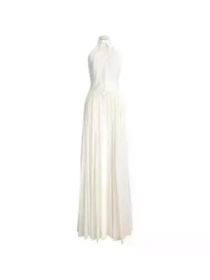 Ralph Lauren Eldred Pleated Maxi Dress