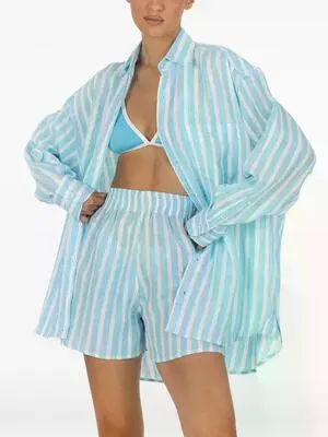 PARAMIDONNA Cora Striped Shorts