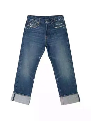 R13 Romeo Cuffed Jeans