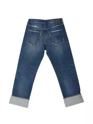R13 Romeo Cuffed Jeans