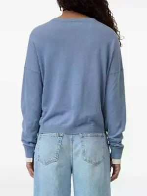 Closed Crew-neck Sweatshirt - Blue