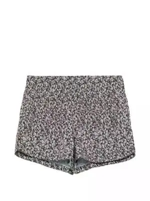 Varley Floral Running Shorts - Black