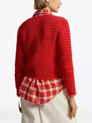 Polo Ralph Lauren Crochet Appliqué Cardigan