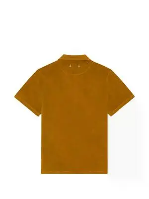 Vilebrequin Short-sleeve Terry Bowling Shirt - Yellow