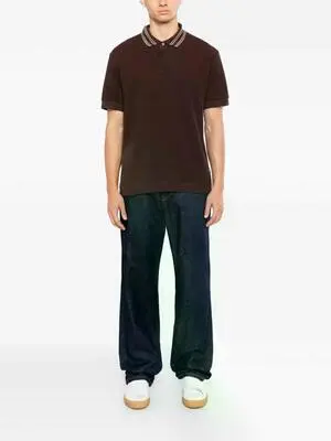BOSS Cotton Polo Shirt - Brown
