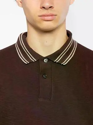 BOSS Cotton Polo Shirt - Brown