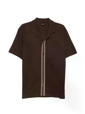 BOSS Knitted Button Shirt