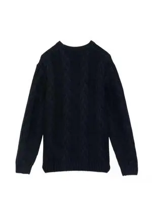 Fred Perry Cable Knit Crew Neck Sweater