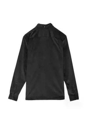 Fred Perry Logo-embroidered Corduroy Shirt - Grey