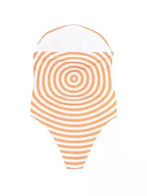JEAN PAUL GAULTIER Striped Swimsuit
