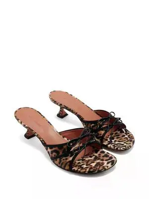 Amina Muaddi 45mm Eleonora Mules