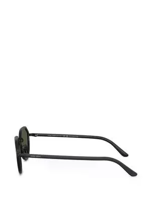 Giorgio Armani Octagonal-frame Sunglasses