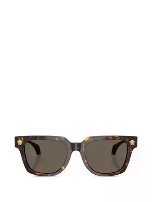 Versace Square Frame Sunglasses - Brown