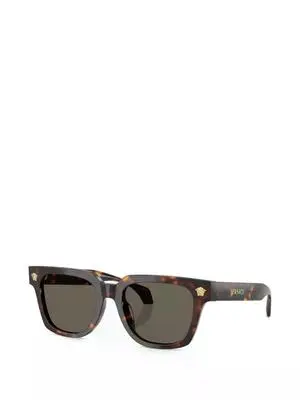 Versace Square Frame Sunglasses - Brown