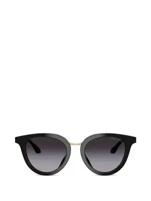 Giorgio Armani Round-frame Sunglasses - Black
