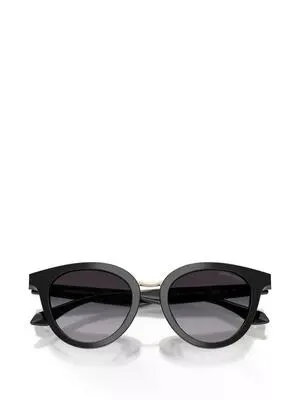 Giorgio Armani Round-frame Sunglasses - Black