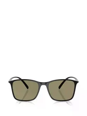 Giorgio Armani Square Frame Sunglasses - Black