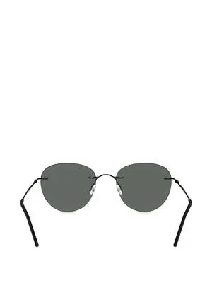 Giorgio Armani Round Frame Sunglasses