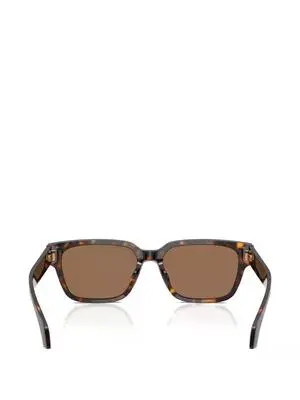Versace Square Medallion Sunglasses - Brown